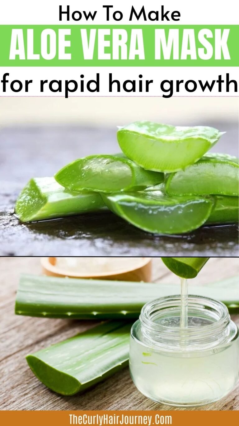 How to Use DIY Aloe Vera Hair Mask for Growth, Moisture, and Scalp ...